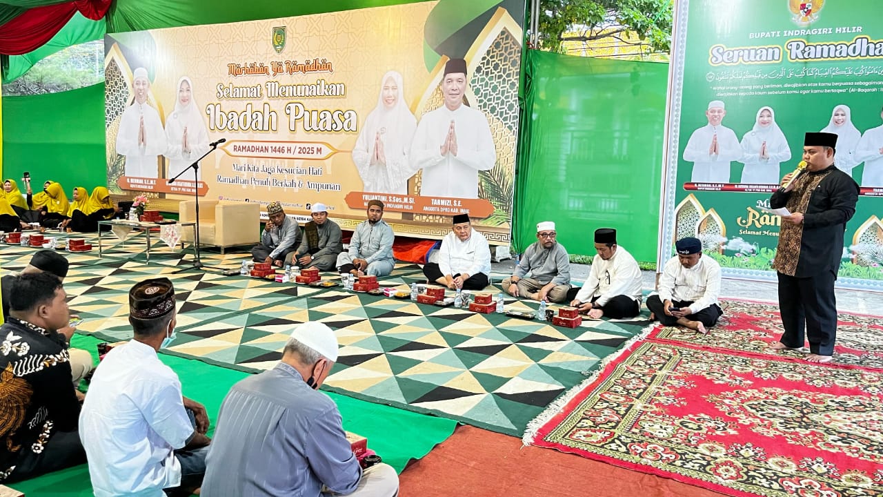 Buka Puasa Bersama Pimpinan OPD di Kediaman Bupati Inhil Sebagai ajang Perkuat Silaturahmi ...